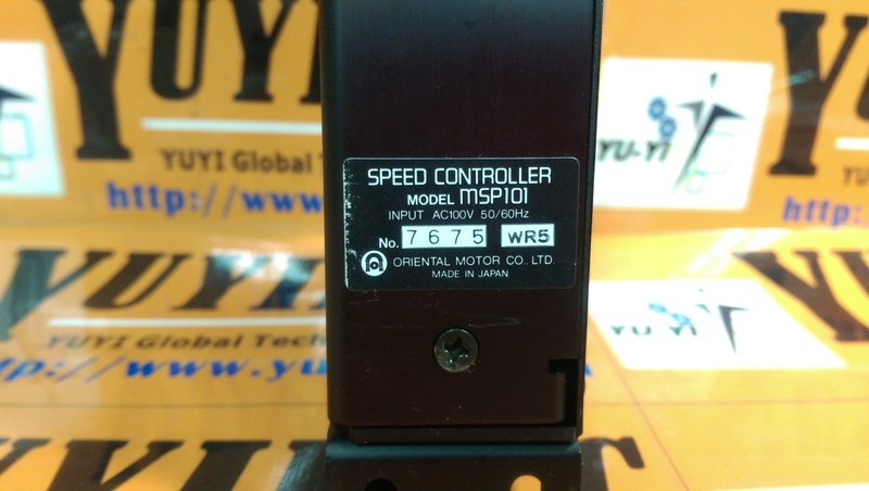 ORIENTAL MOTOR MSP101 SPEED CONTROLLER - PLC DCS SERVO Control MOTOR POWER SUPPLY IPC ROBOT